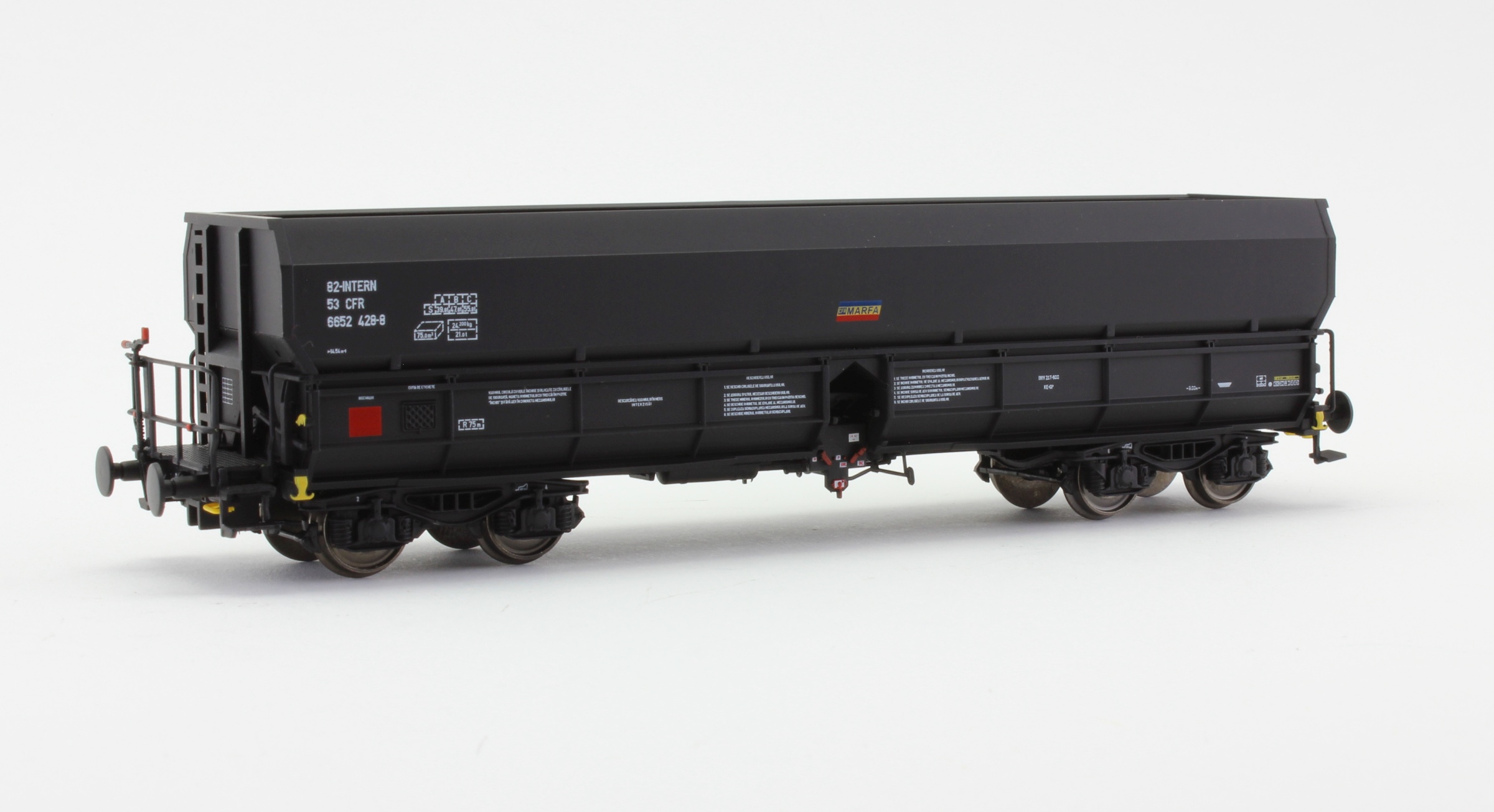 Self unloading hopper wagon, CFR Marfa, Albert Modell, scale H0 (1:87)